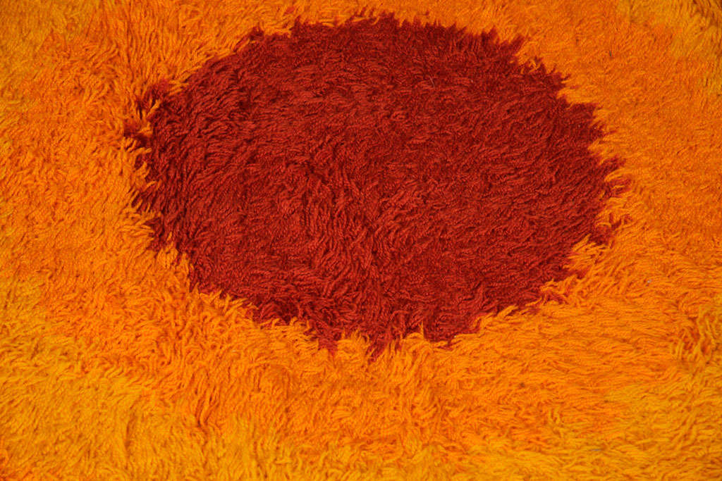 Beautiful Rya Rug at 1stDibs