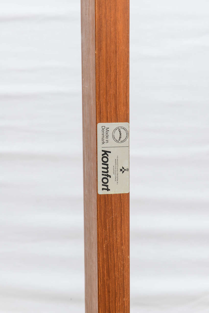 Gorgeous Danish Teak Geometric Large Coffee Table by Komfort 1950s ...