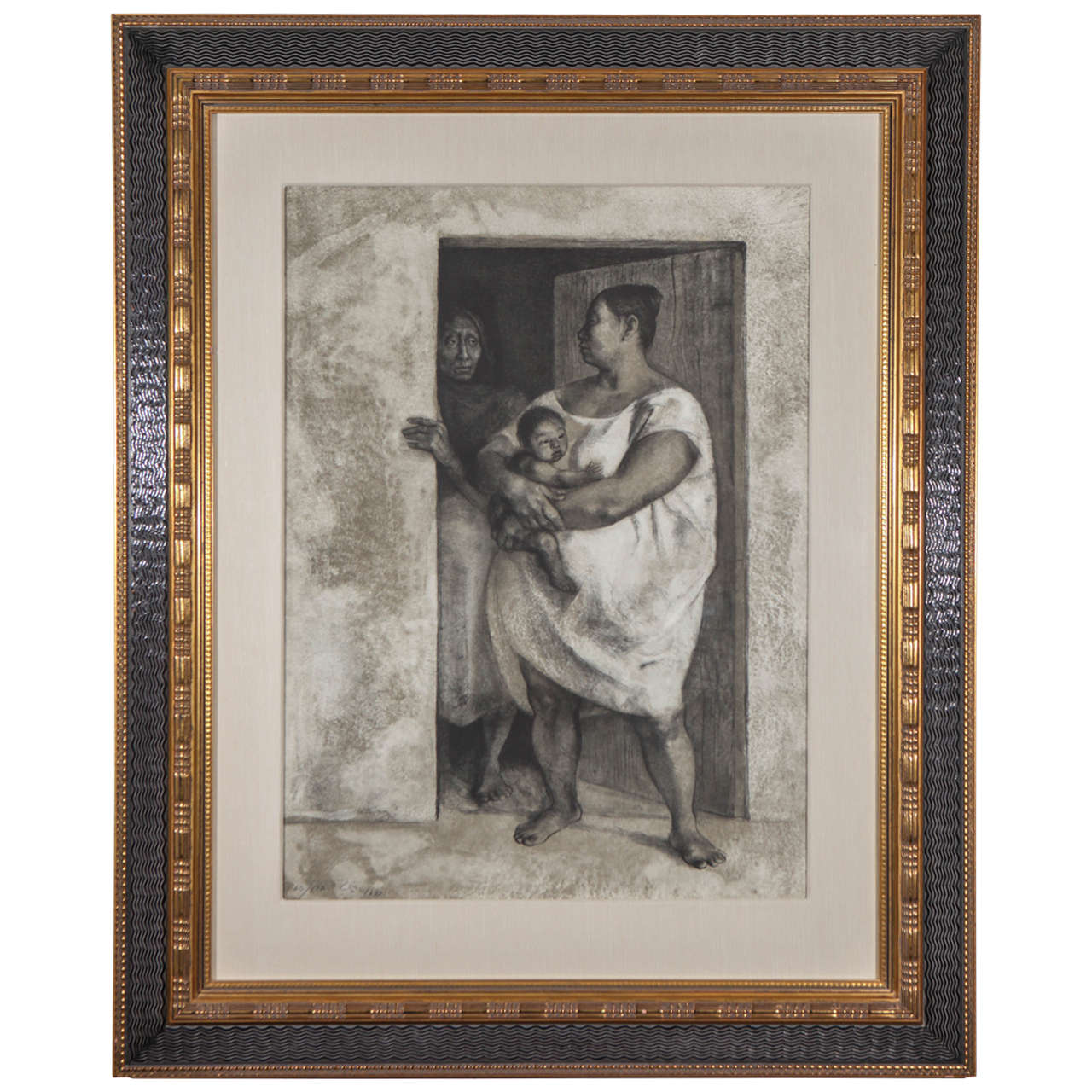 Francisco Zuniga Signed, Dated and Numbered Lithograph at 1stDibs