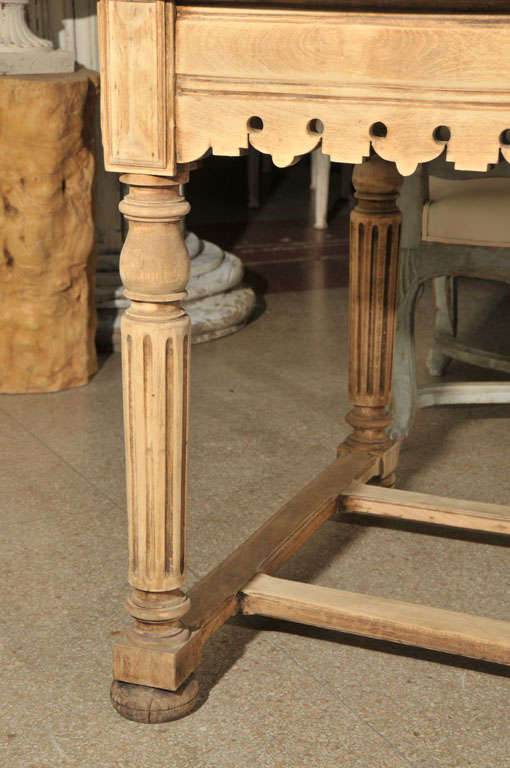 French 19th Century Traditional Kitchen Table For Sale at 1stDibs