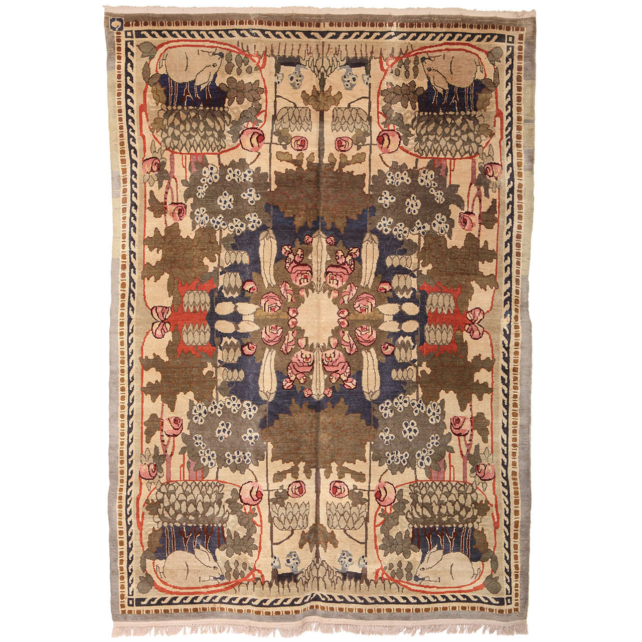 Art Deco Carpet at 1stDibs