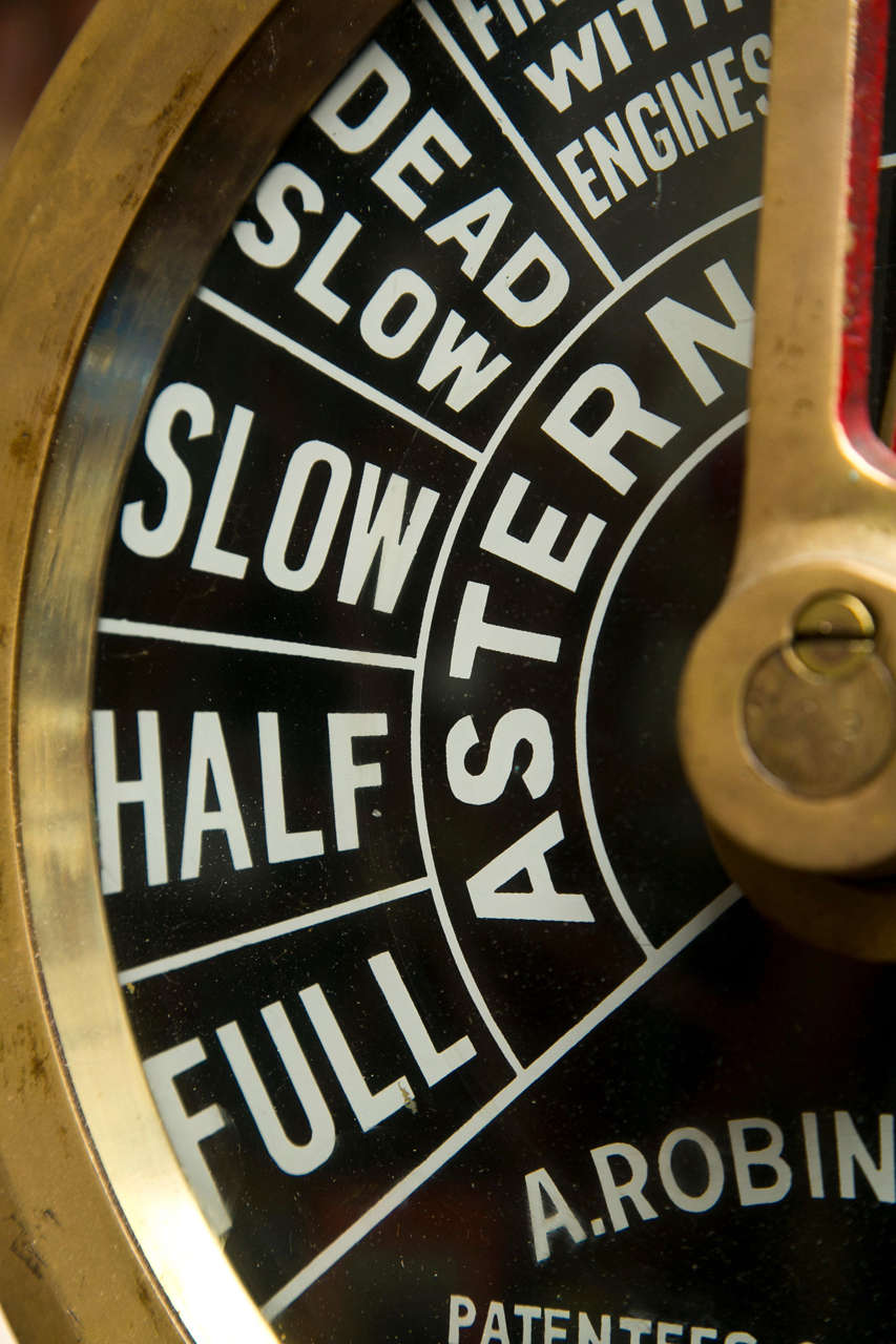 British Bridge/ Wheelhouse Telegraph For Sale at 1stDibs