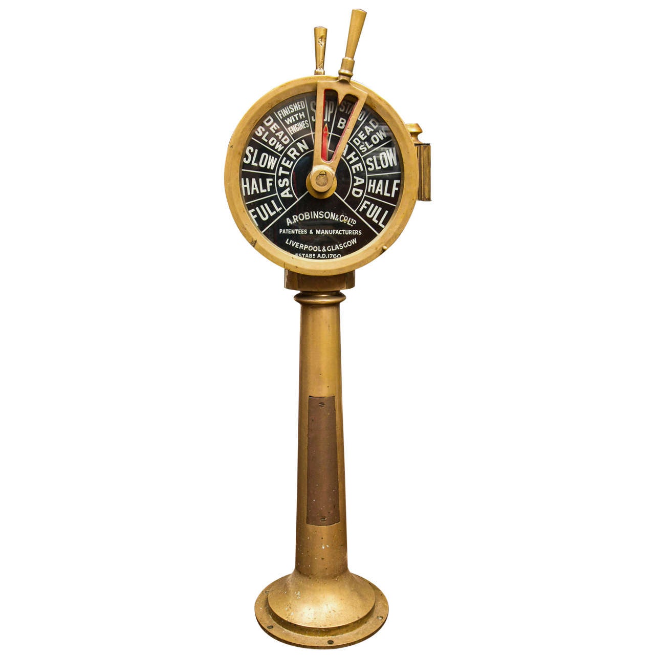 British Bridge/ Wheelhouse Telegraph For Sale at 1stDibs