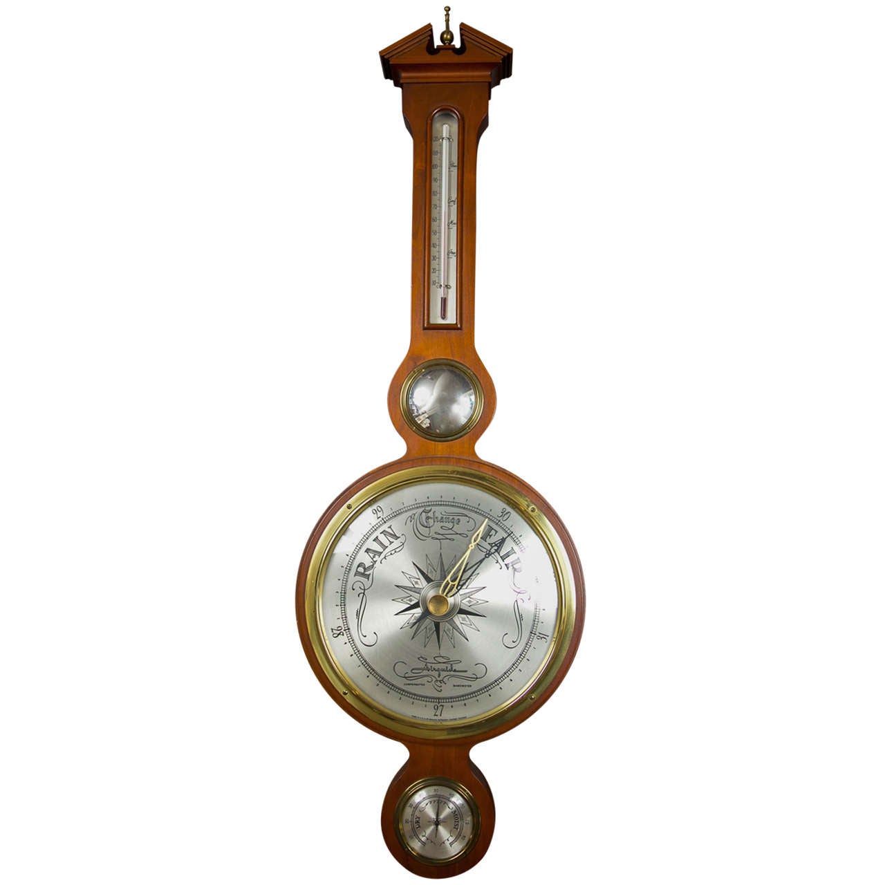 A 1950's Vintage Wall Barometer/ Weather Station For Sale at 1stDibs ...