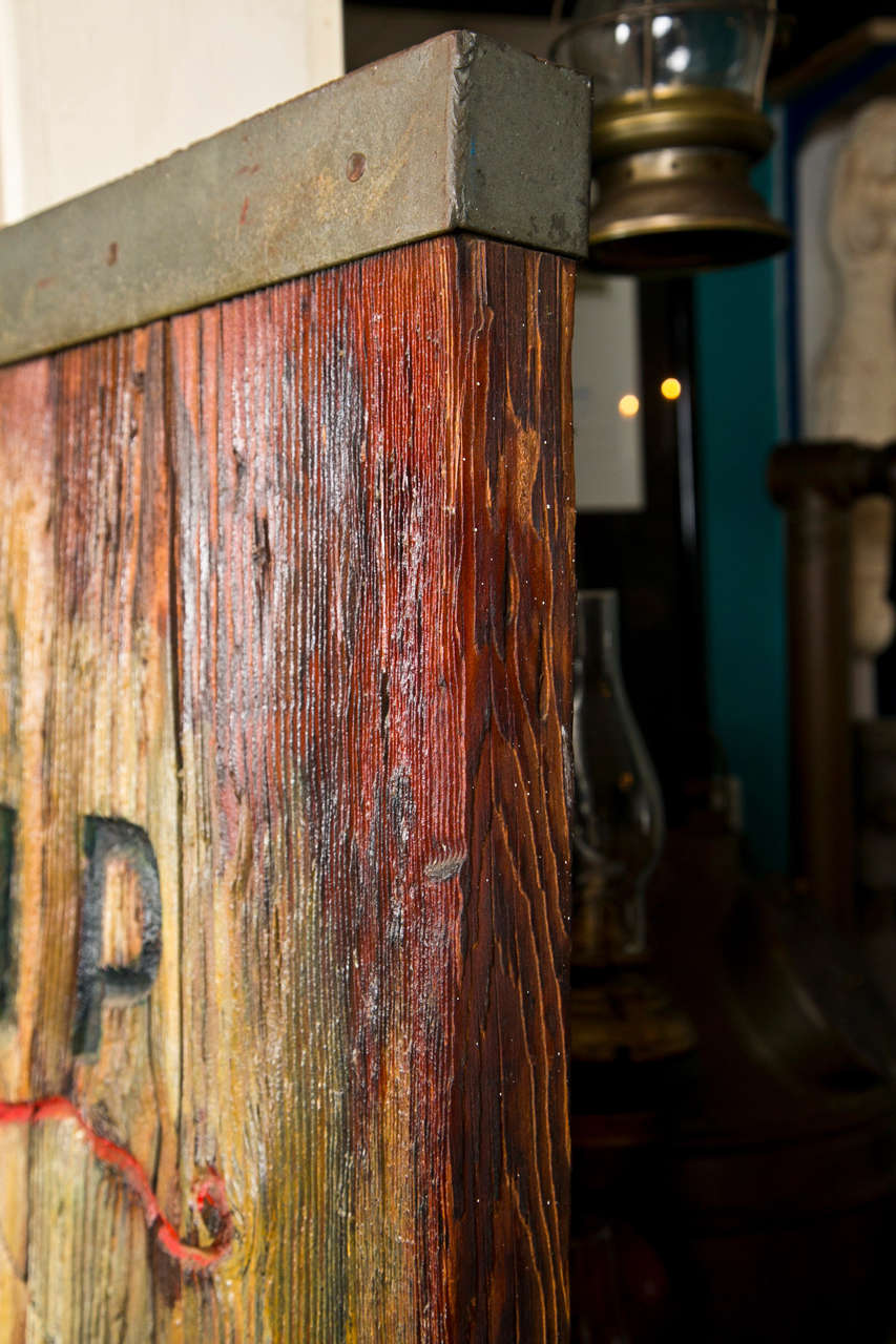 Decorated Ships Hatch Cover circa 1900 For Sale at 1stDibs