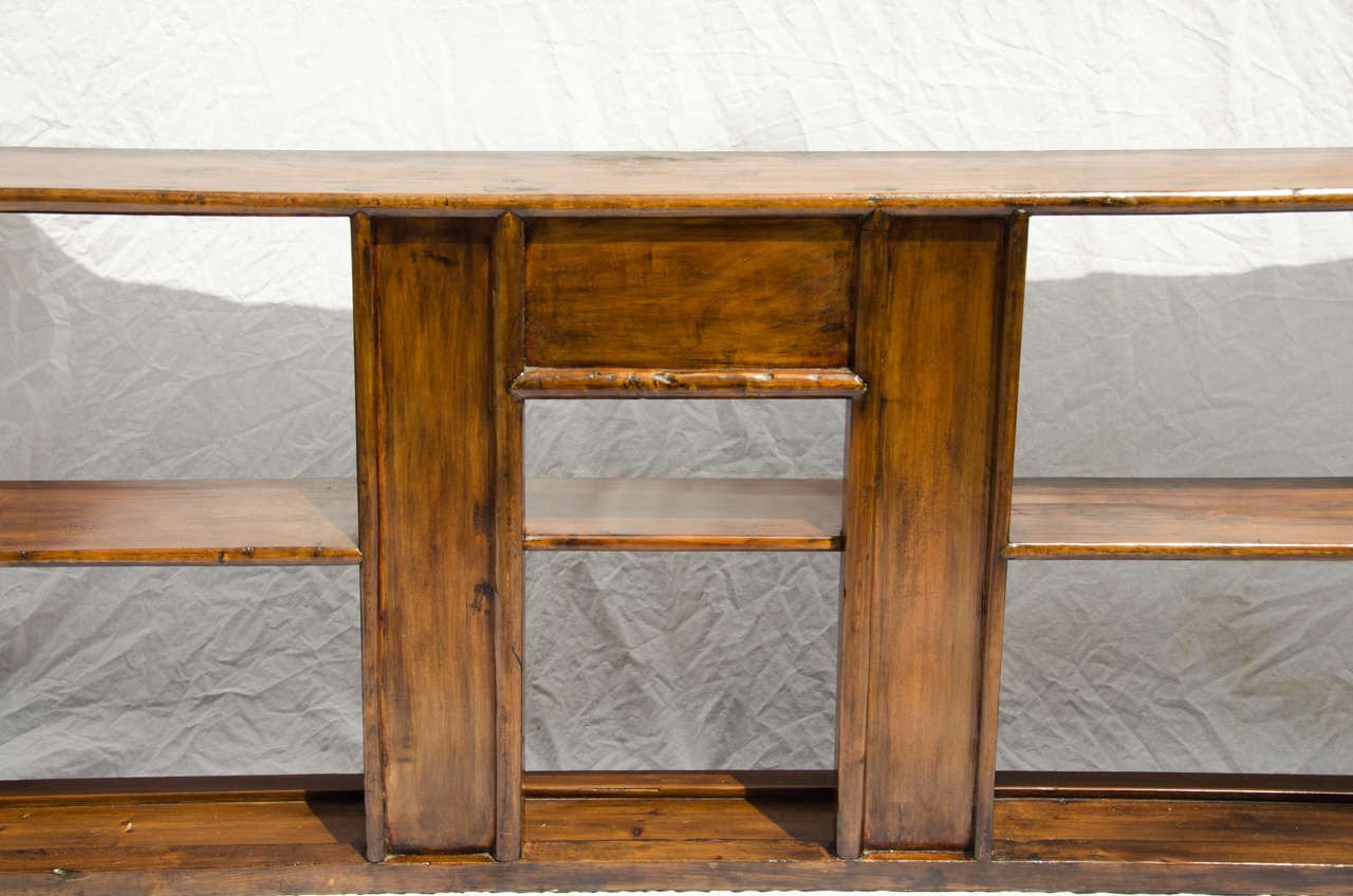 Late 19thC. Indonesian Dutch Colonial Anglo Hanging Display Shelf For ...