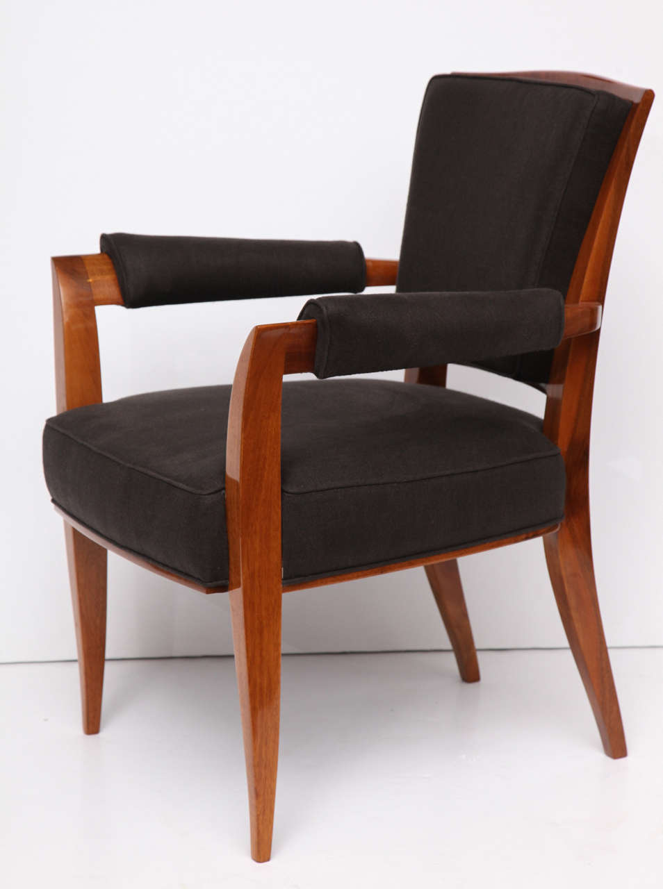Fine Armchair Attributed to Dominique at 1stDibs