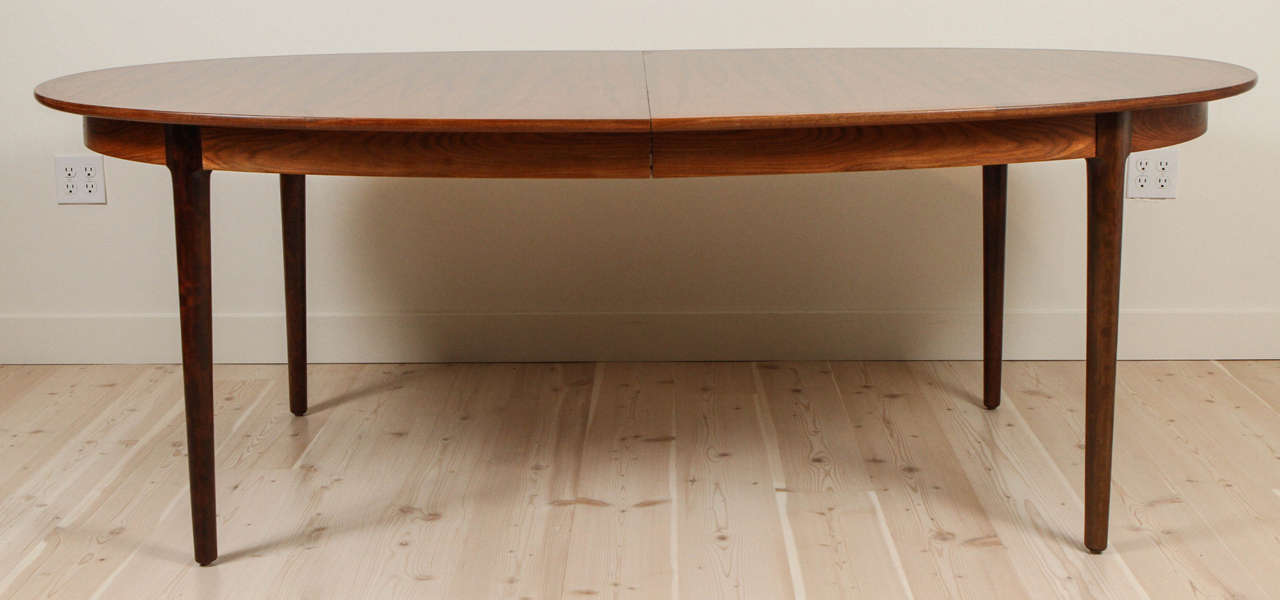 Norwegian Rosewood Dining Table by Torbjørn Afdal for Bruksbo, Norway ...