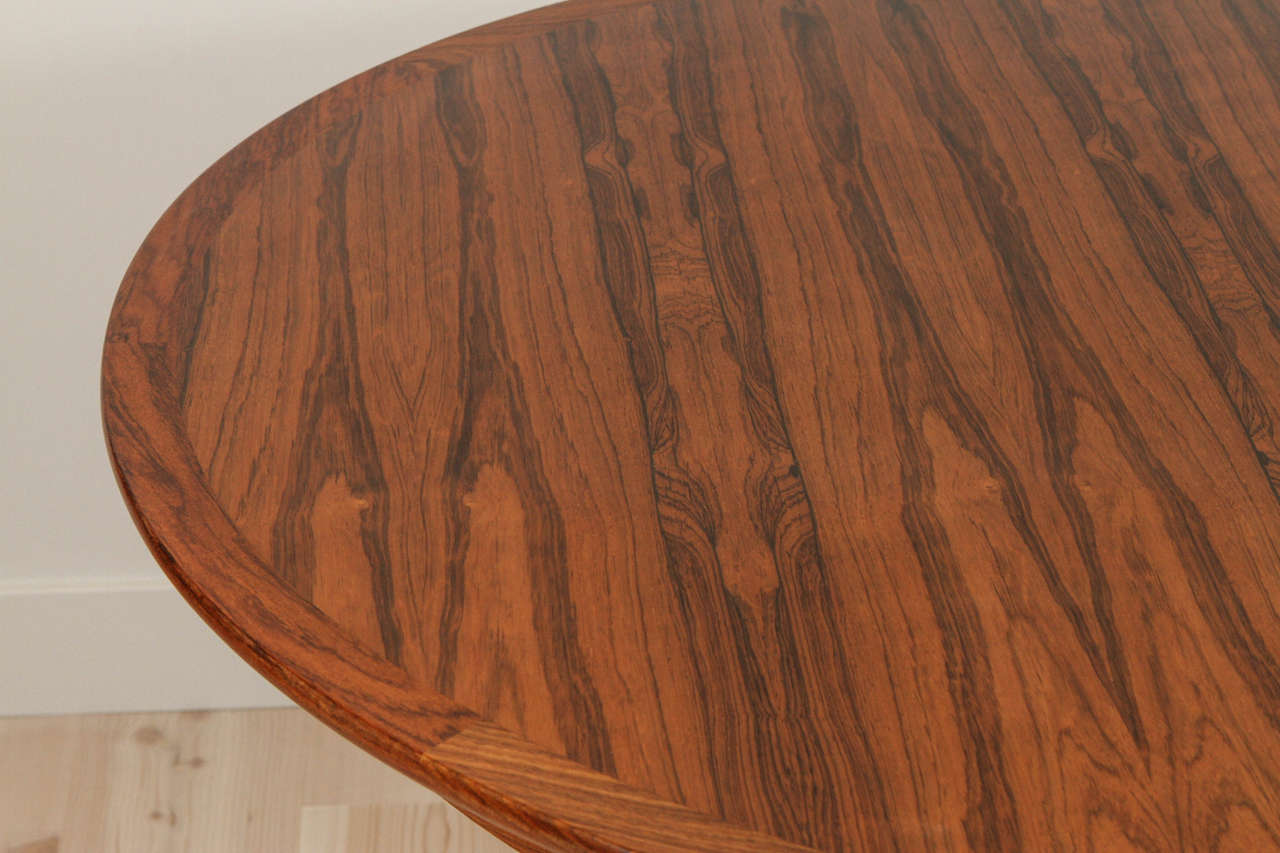 Norwegian Rosewood Dining Table by Torbjørn Afdal for Bruksbo, Norway ...