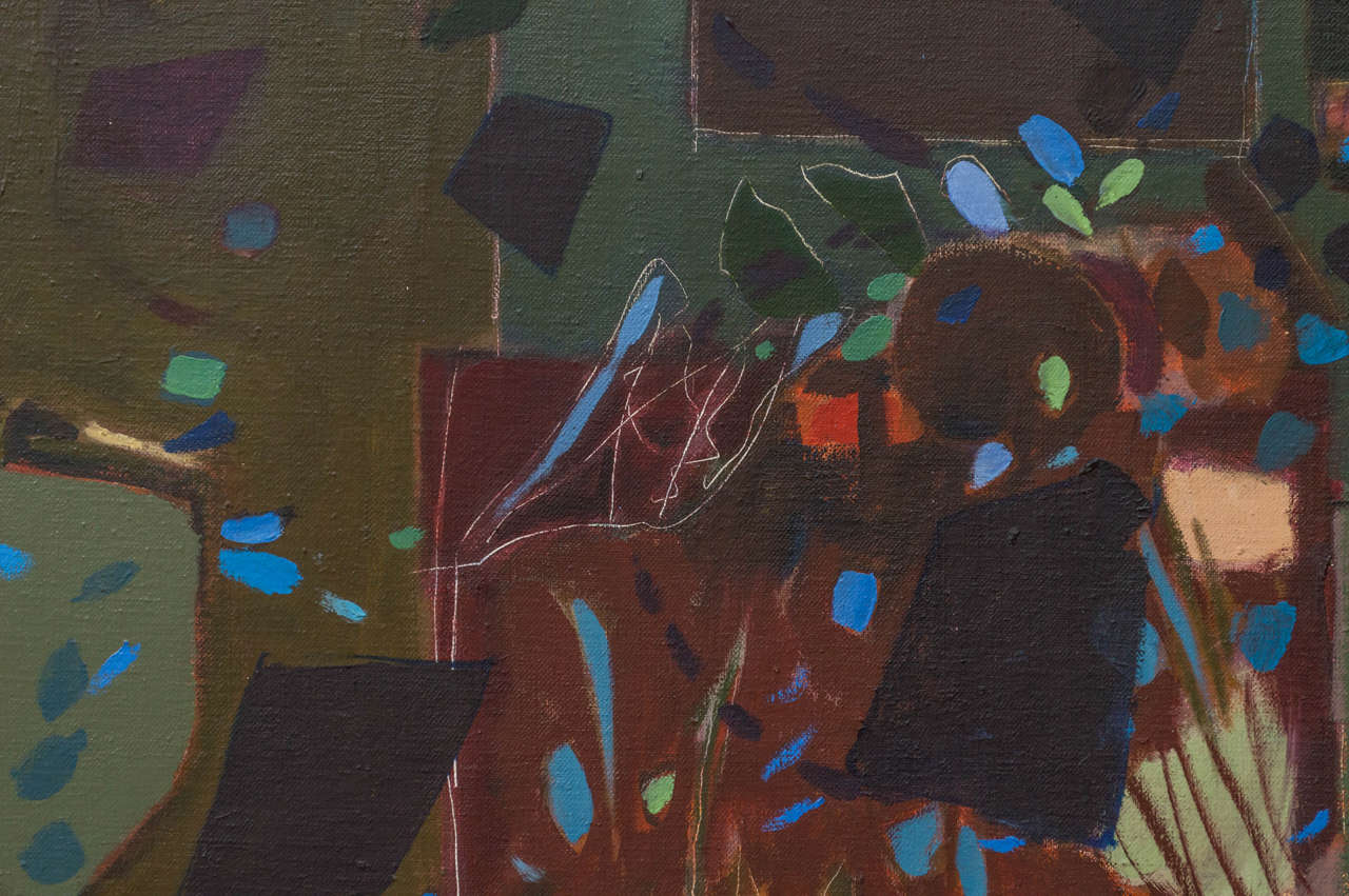 Large Lois Foley Abstract Painting, 1994 "A" at 1stDibs