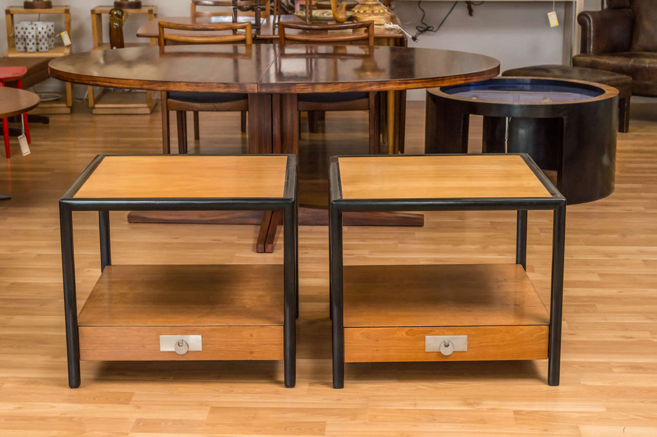 New World End Tables by Michael Taylor for Baker at 1stDibs
