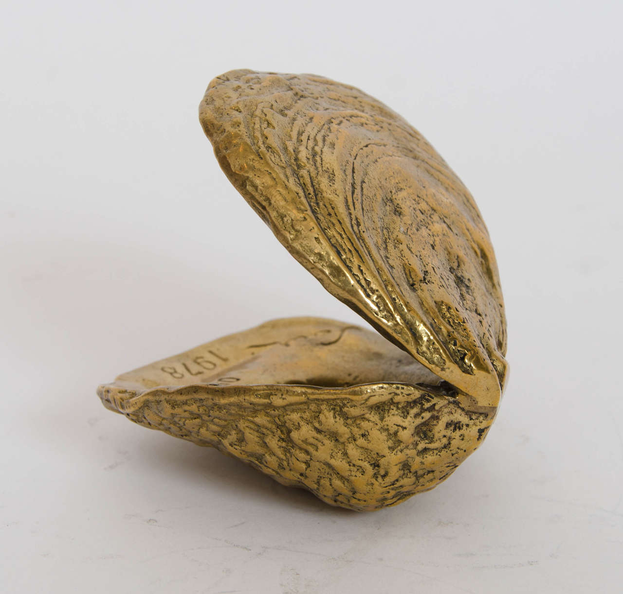 Oyster Shell in Bronze at 1stDibs | bronze shell, shell bronze, oyster ...