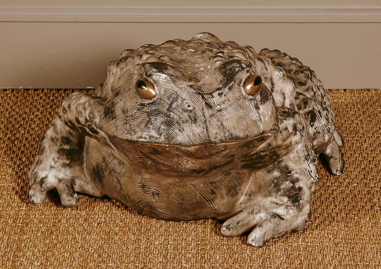 Japanese Wooden Frog (Kaeru) at 1stDibs