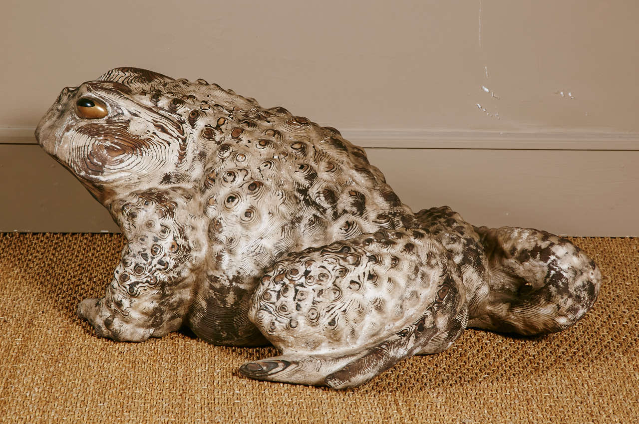 Japanese Wooden Frog (Kaeru) at 1stDibs