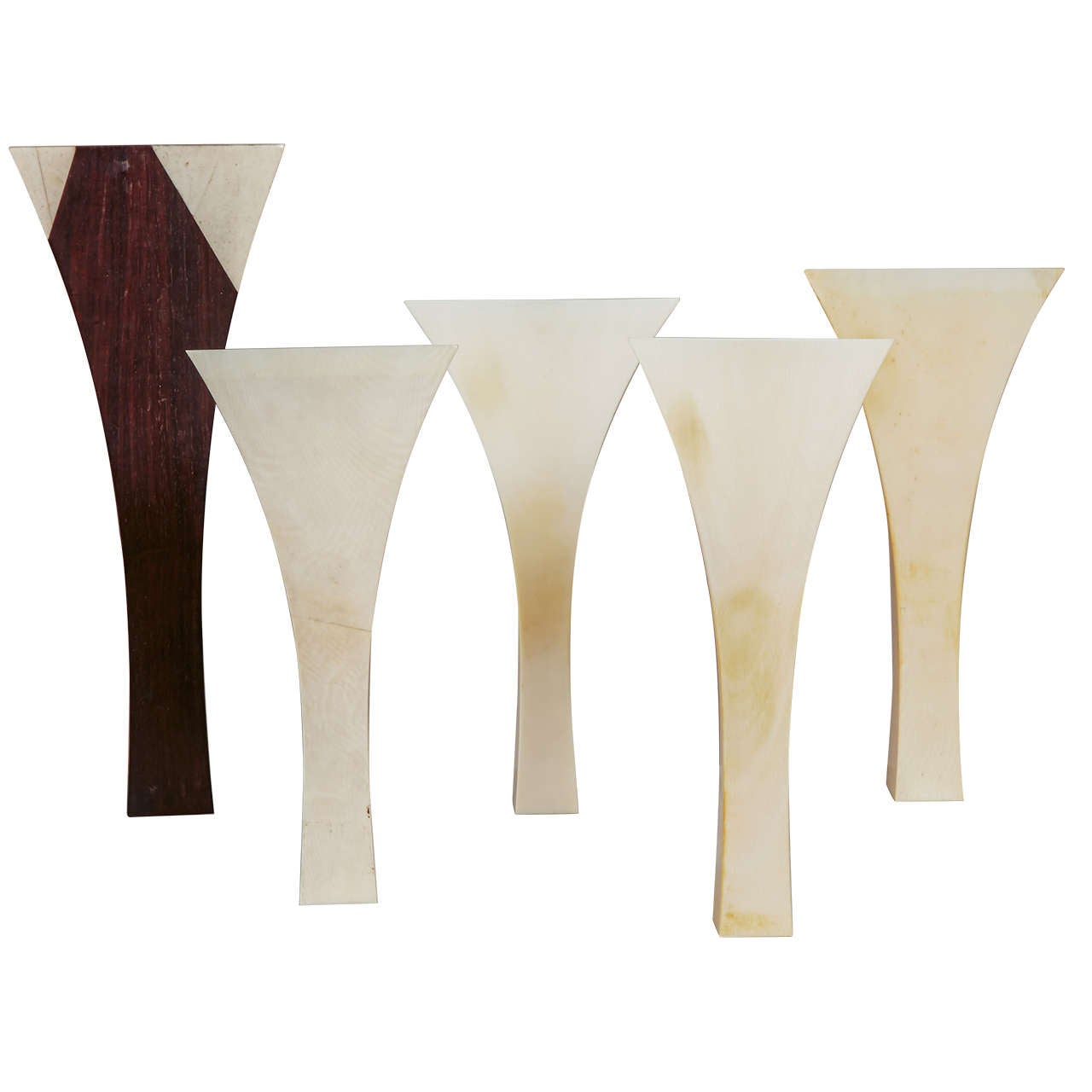 Set of Five Bone Japanese Plectrum Bachi For Sale at 1stDibs | bachi in ...