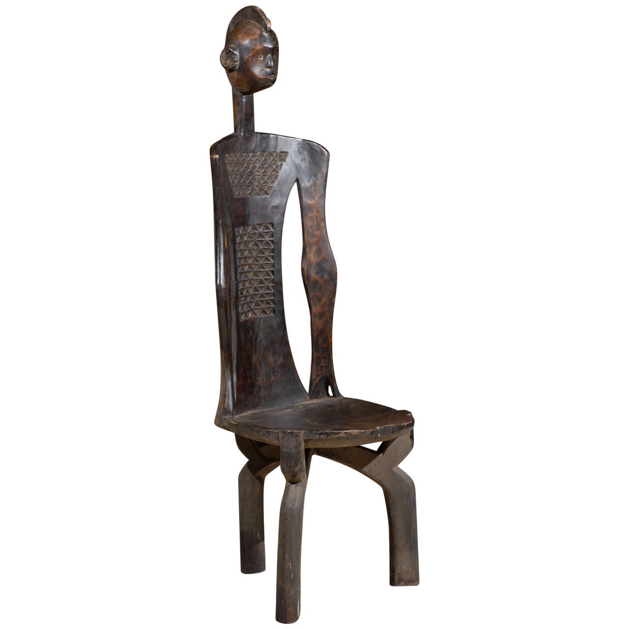African Chair, Tanzanian at 1stDibs