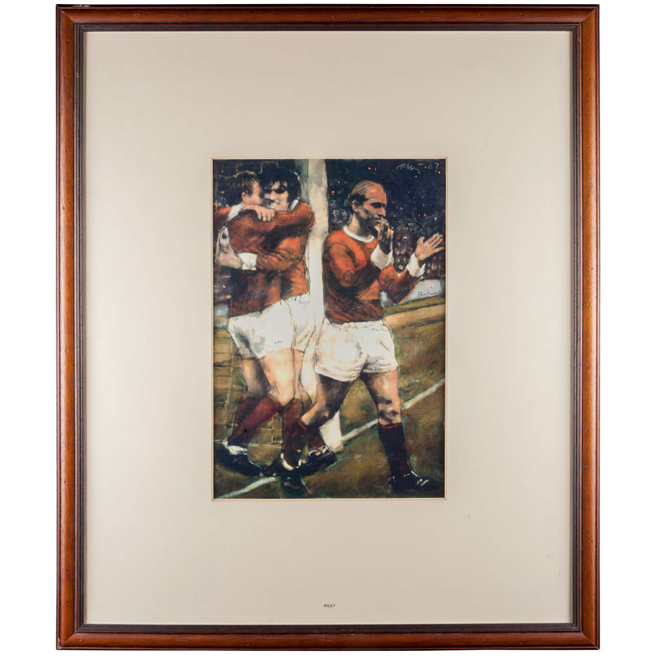 Charlton, Best and Law by Harold Riley. at 1stDibs