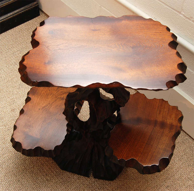 Japanese Root End Table at 1stDibs