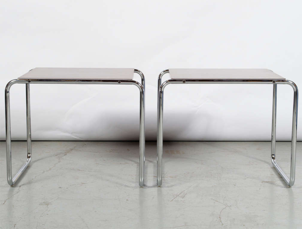 Marcel Breuer - Laccio Table, pair For Sale at 1stDibs | laccio side ...
