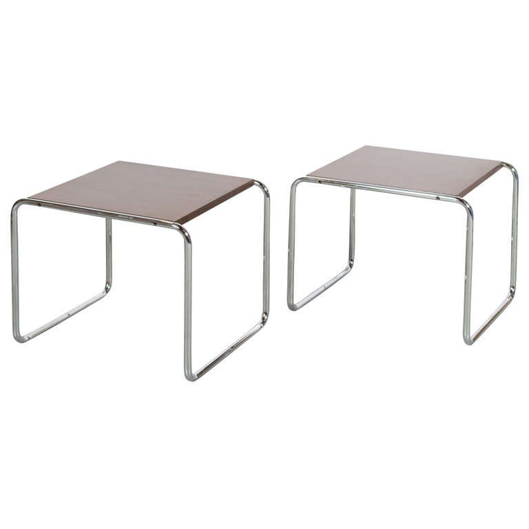 Marcel Breuer - Laccio Table, pair For Sale at 1stDibs | laccio side ...