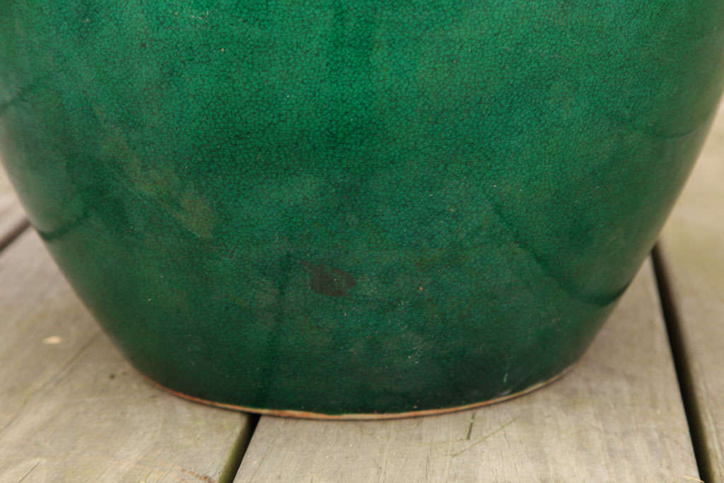 Green Chinese Fish Bowl For Sale at 1stDibs