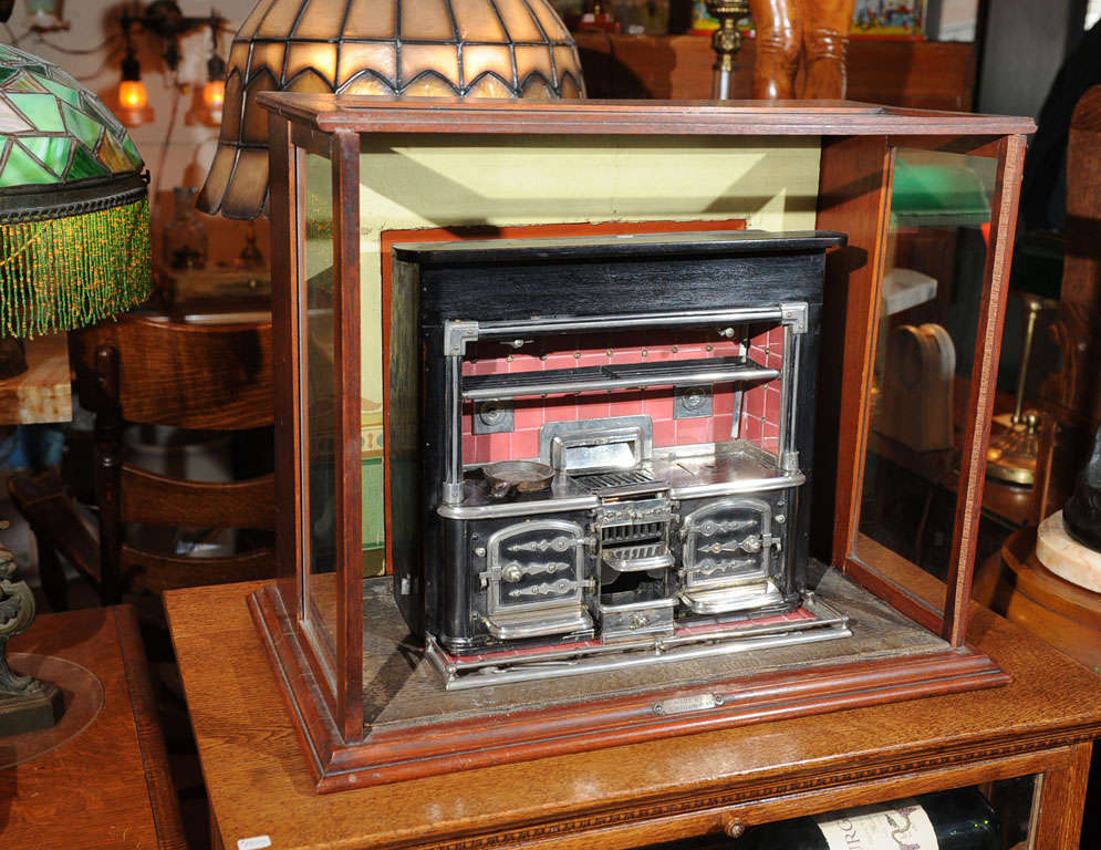 Salesman's Sample or Model Wood Burning Cook Stove at 1stDibs ...