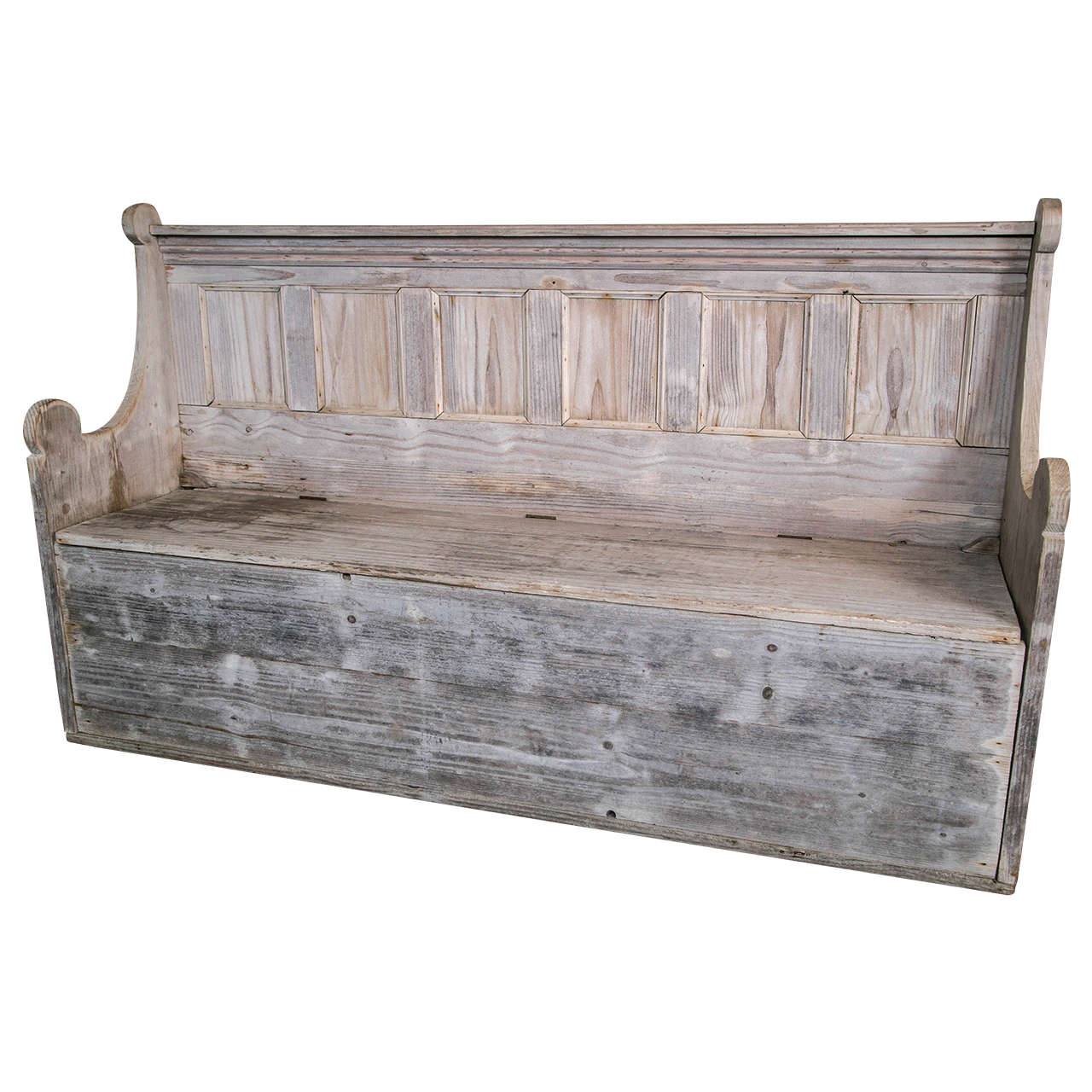 18th Century English Georgian Settle at 1stDibs