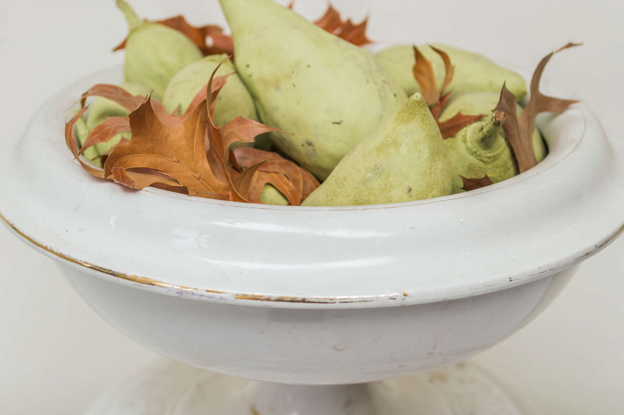19th Century French Paris Porcelain Compote For Sale at 1stDibs