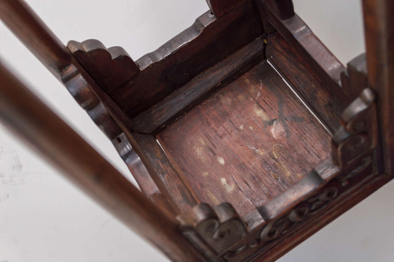 Chinese Hong Mu Vase Stand or Side Table at 1stDibs | vase table stand ...