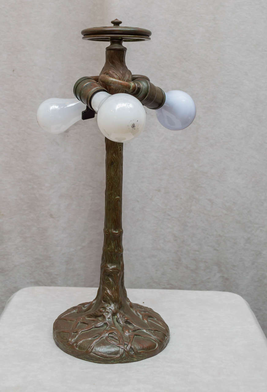 Tiffany "Tulip" Table Lamp at 1stDibs | vintage tiffany tulip lamp