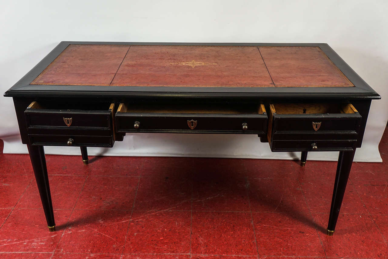 Directoire-Style Bureau Plat Desk at 1stdibs