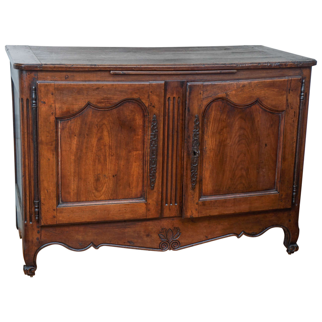 Antique French Buffet with Star Motif at 1stDibs