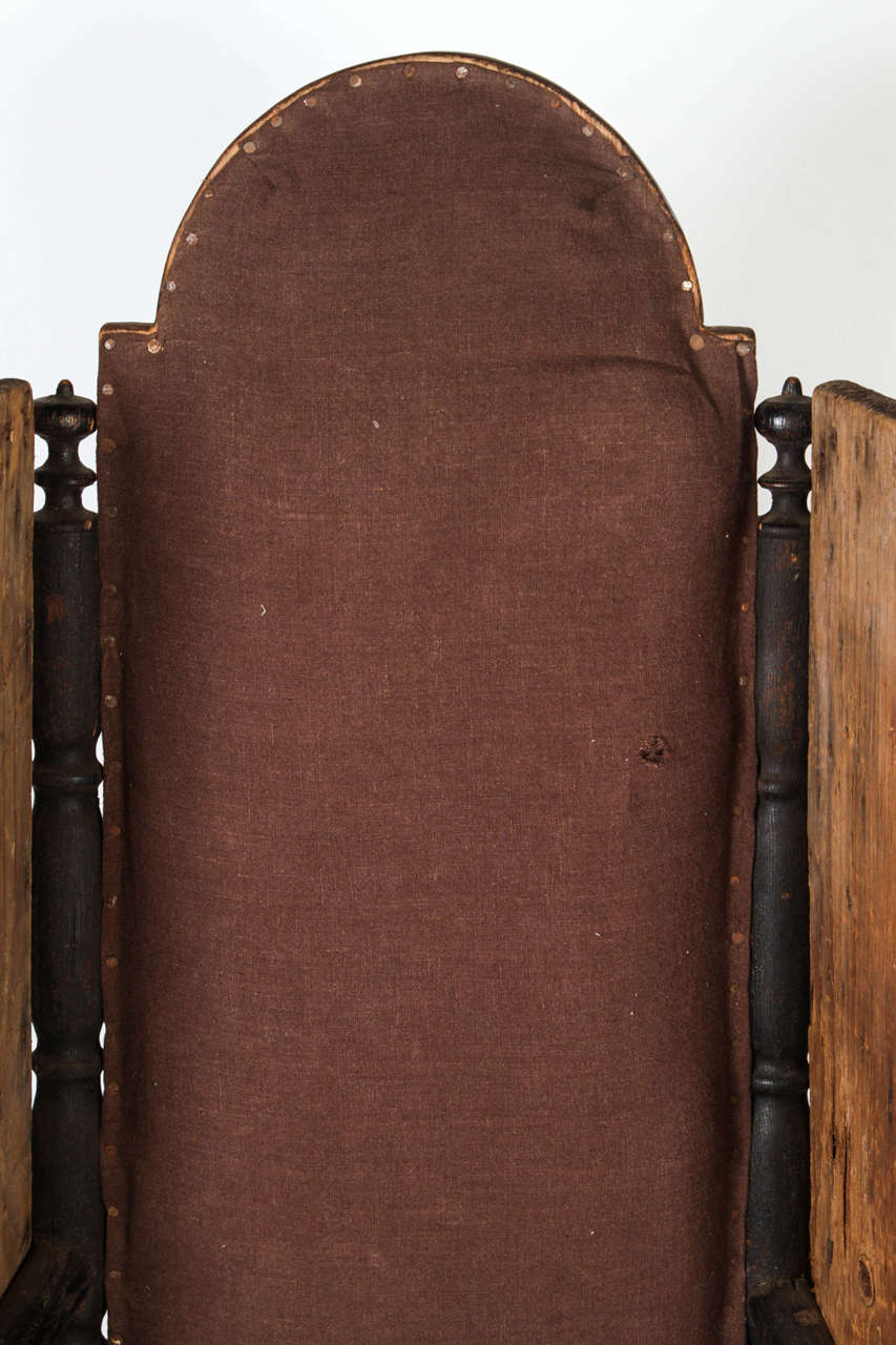 Early American Primitive Chair at 1stDibs | primitive wingback chair ...