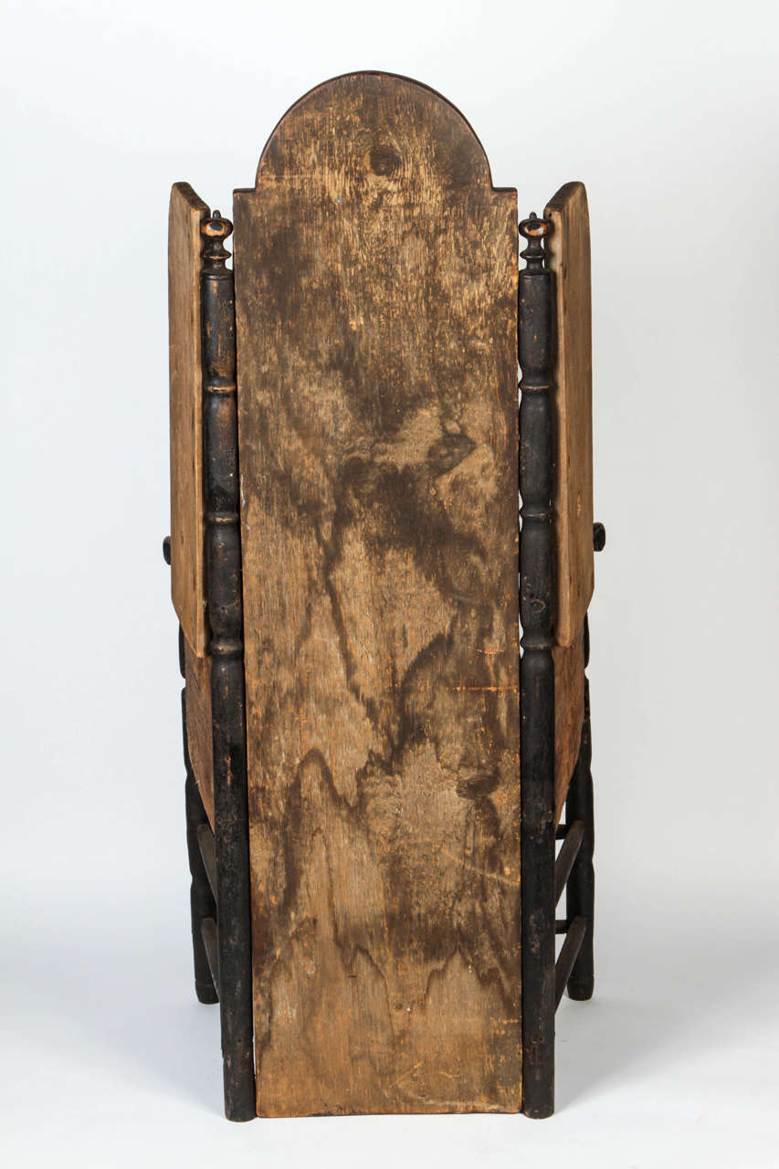 Early American Primitive Chair at 1stDibs | primitive wingback chair ...