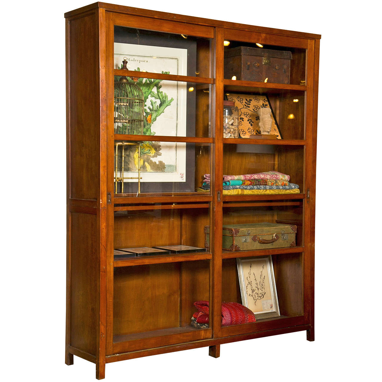 British Colonial Shop Fixture, Teak Wood, circa 1900 For Sale at 1stDibs