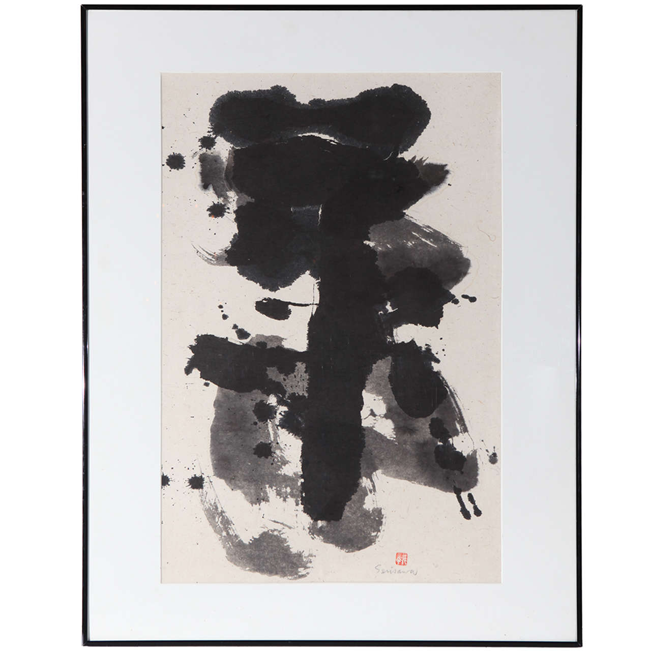 Original, 1980s, Sumi Ink Drawing For Sale at 1stDibs | sumi ink drawings