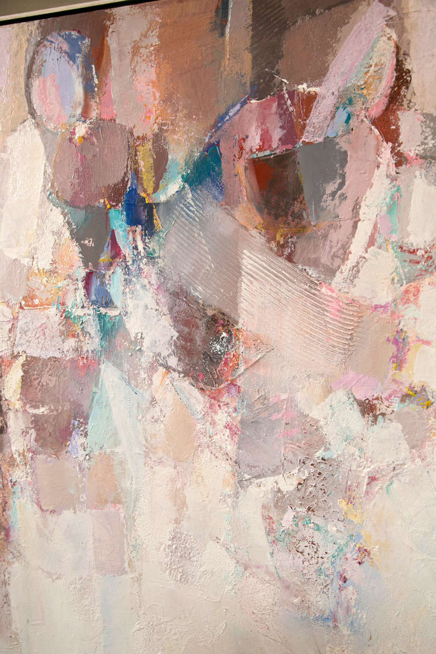 Pastel Abstract Painting by O. Ventura For Sale at 1stDibs | oventura ...