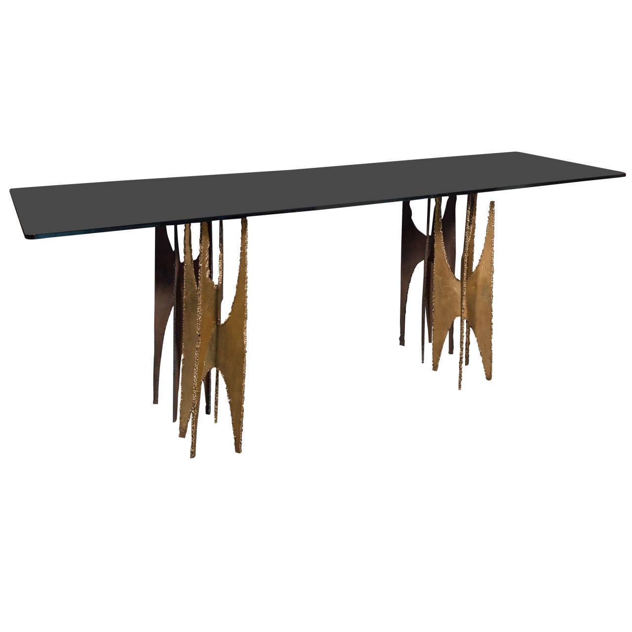 Brutalist Console at 1stDibs
