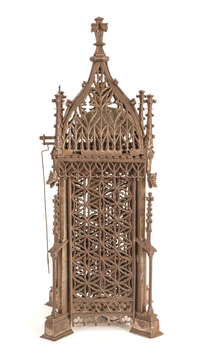 Early Possibly French Gothic Iron Chamber Clock, circa 1481 For Sale at ...