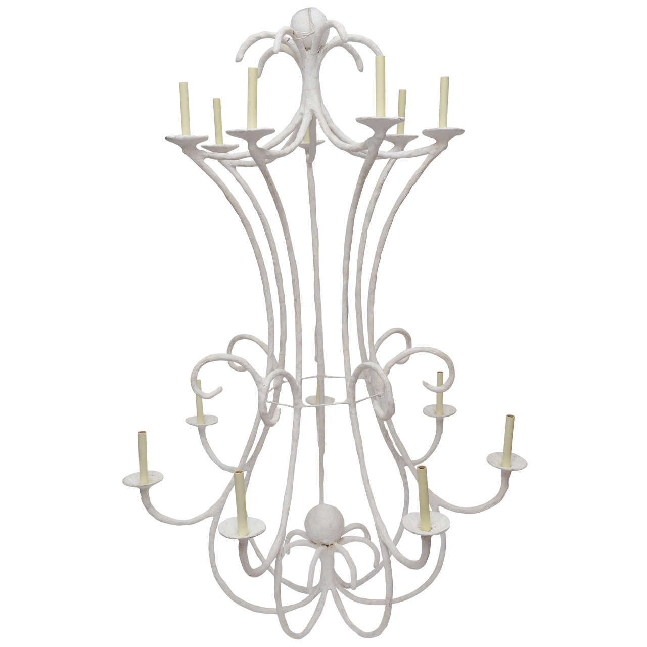 Custom Coquillage Plaster Fixture For Sale at 1stDibs | plaster light ...