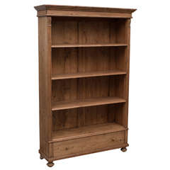 Pine Bookcase at 1stDibs