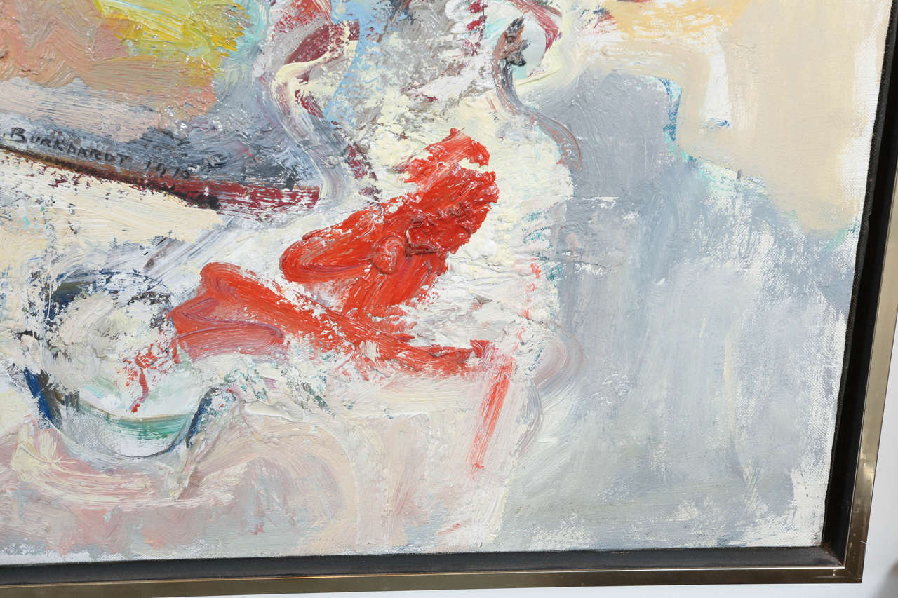 Original, Hans Burkhardt Painting at 1stDibs