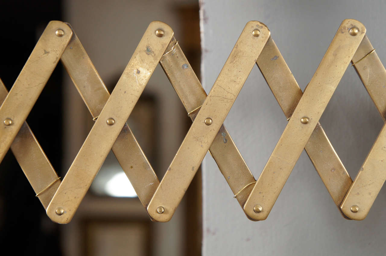 Adjustable Brass Scissor-Style Lamps at 1stDibs