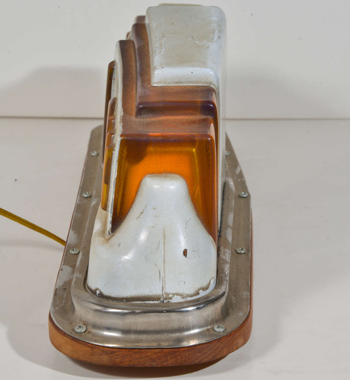 Vintage Yellow Cab Roof-top Call Light at 1stDibs | vintage taxi roof ...