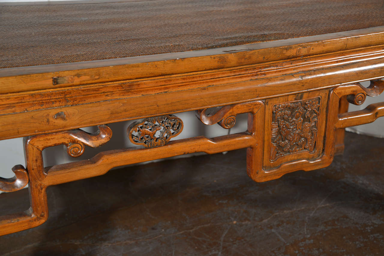 Chinese Carved Table, Qing Dynasty at 1stDibs