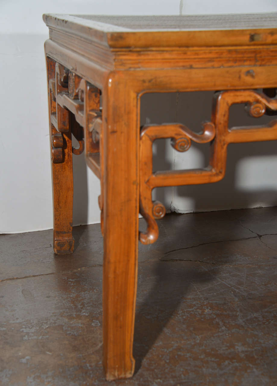 Chinese Carved Table, Qing Dynasty at 1stDibs