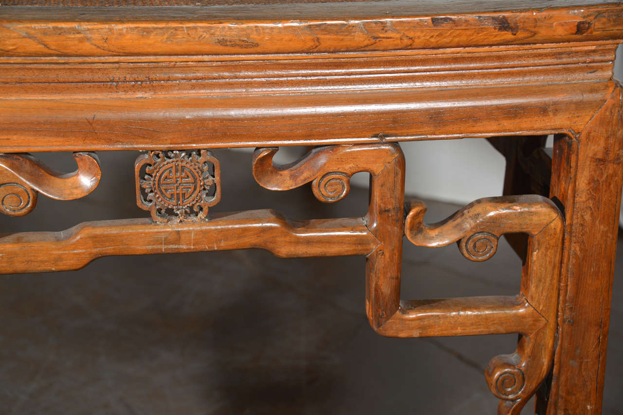 Chinese Carved Table, Qing Dynasty at 1stDibs