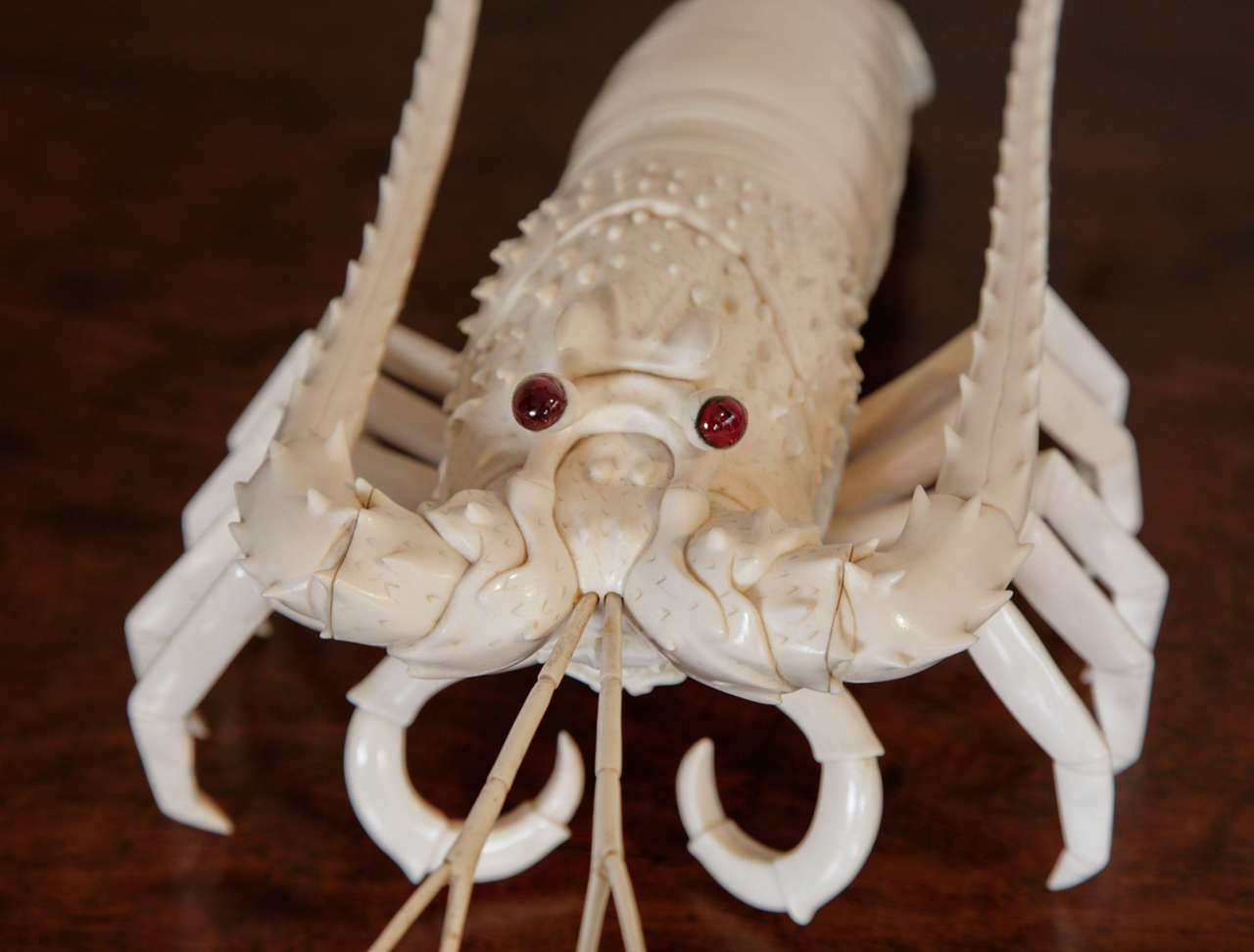 Ivory Lobster Circa 1900 For Sale at 1stDibs