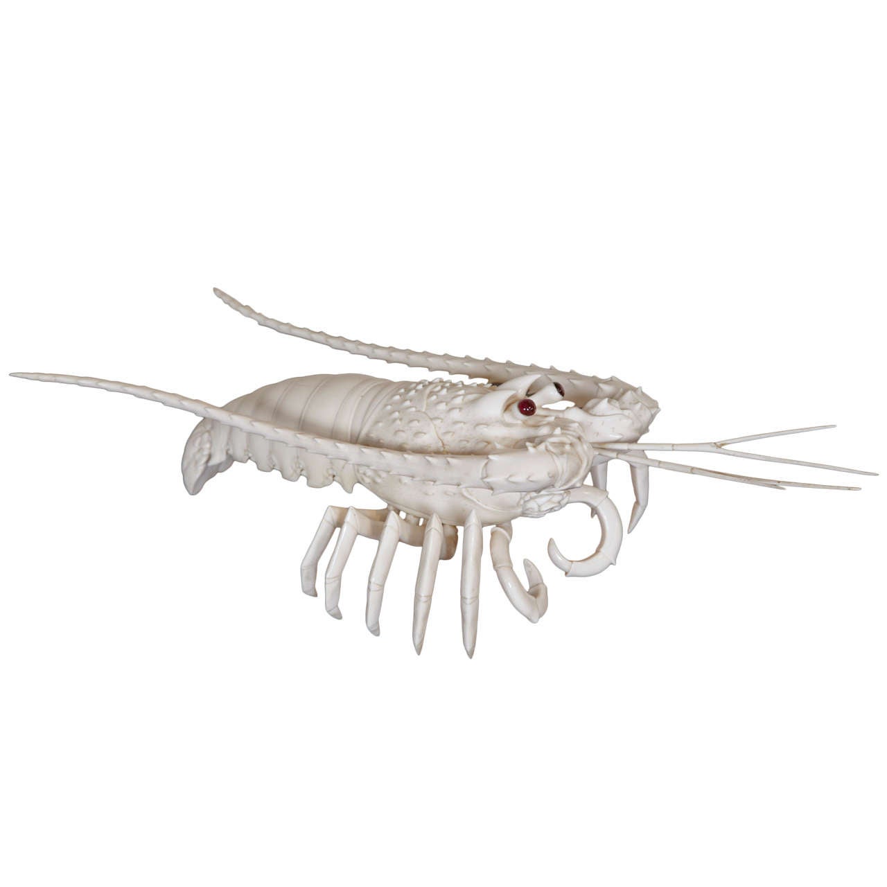 Ivory Lobster Circa 1900 For Sale at 1stDibs