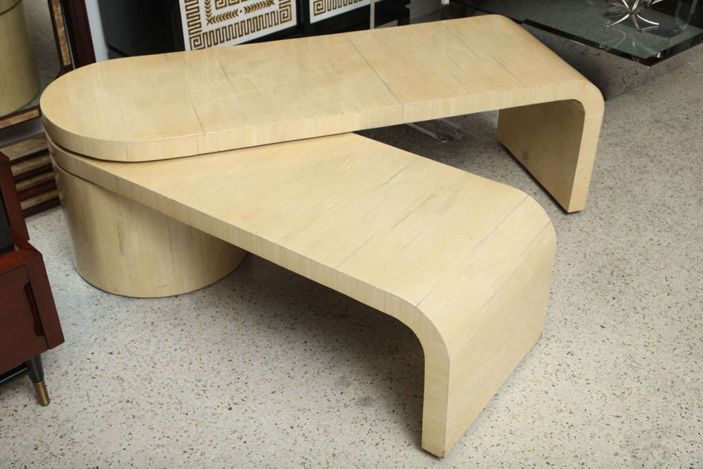 Inlaid Horn Pivoting Low Table, For Sale at 1stDibs | pivoting desk ...